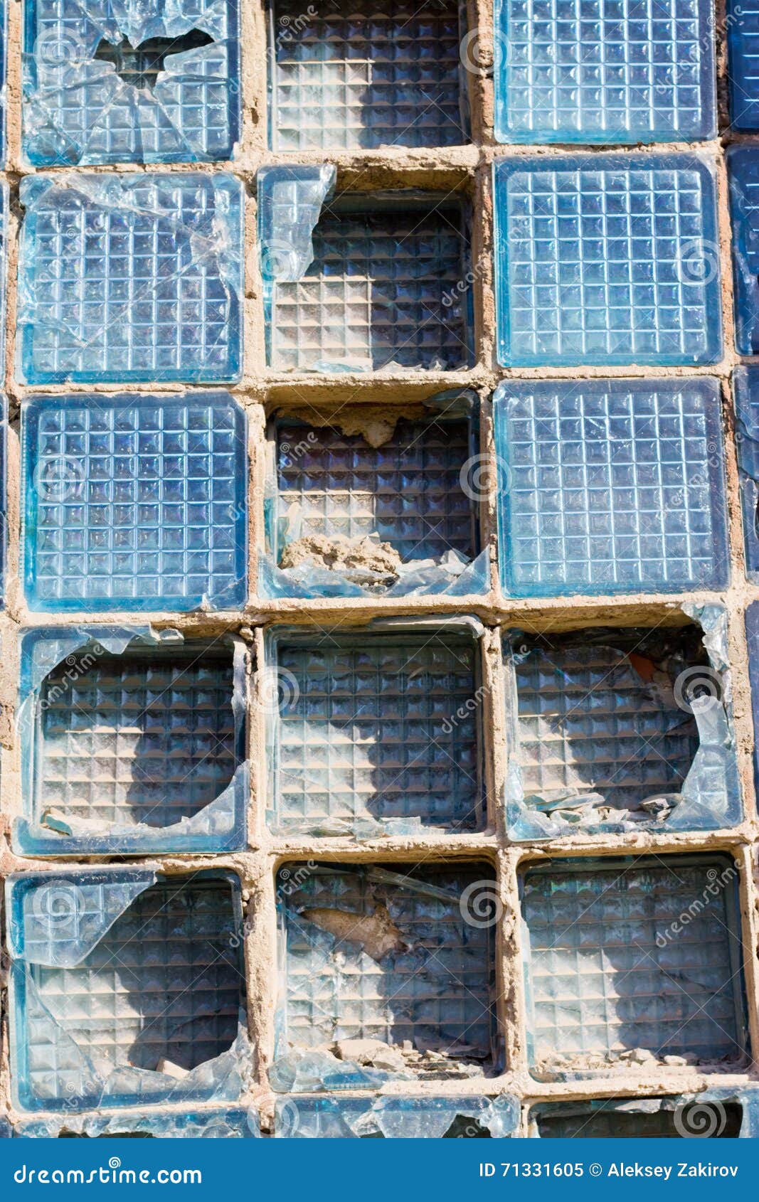 Broken Square of Glass in a Window Box Stock Image - Image of wallpaper ...
