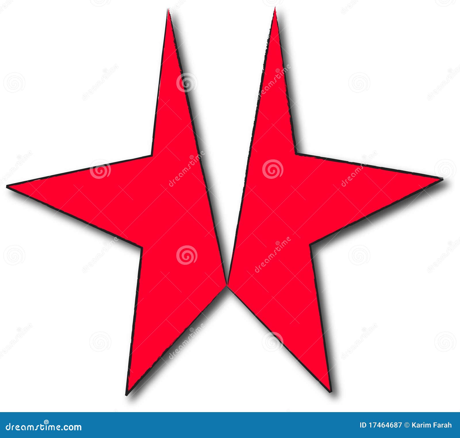 Broken Star stock illustration. Illustration of backdrop - 17464687