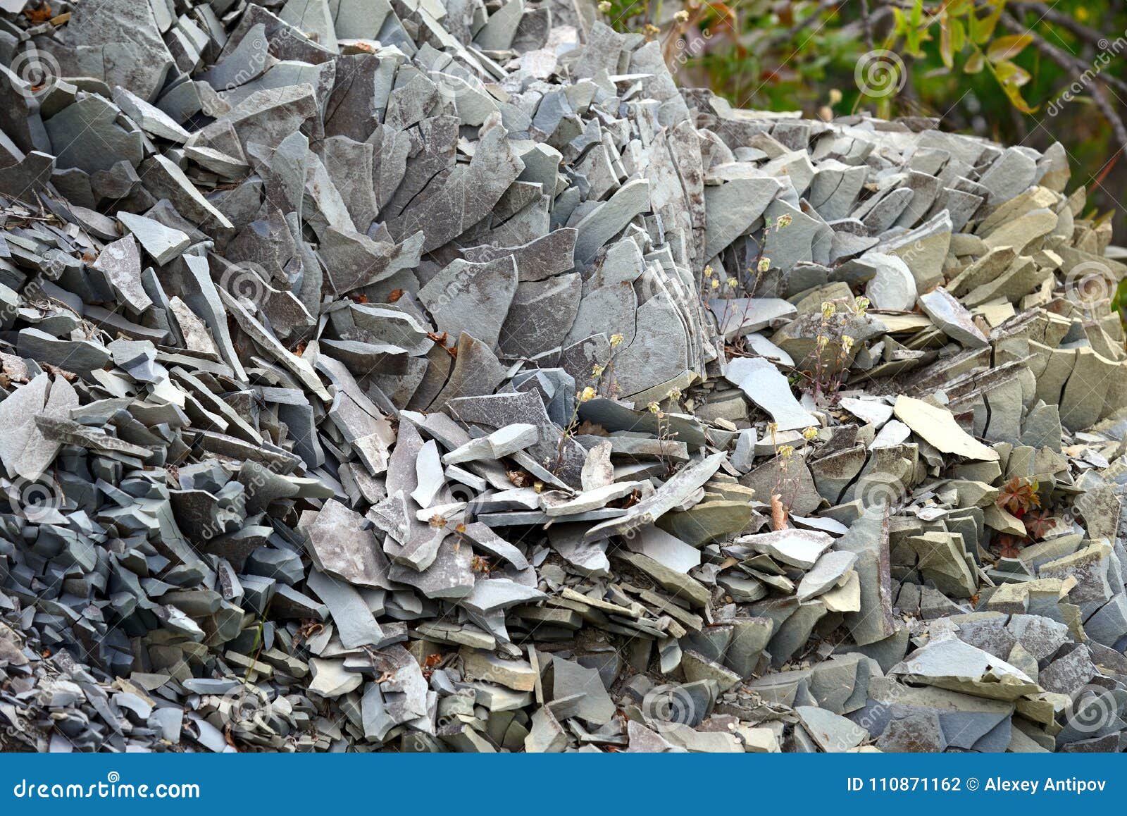 Broken stone fragmentation stock photo. Image of natural - 110871162