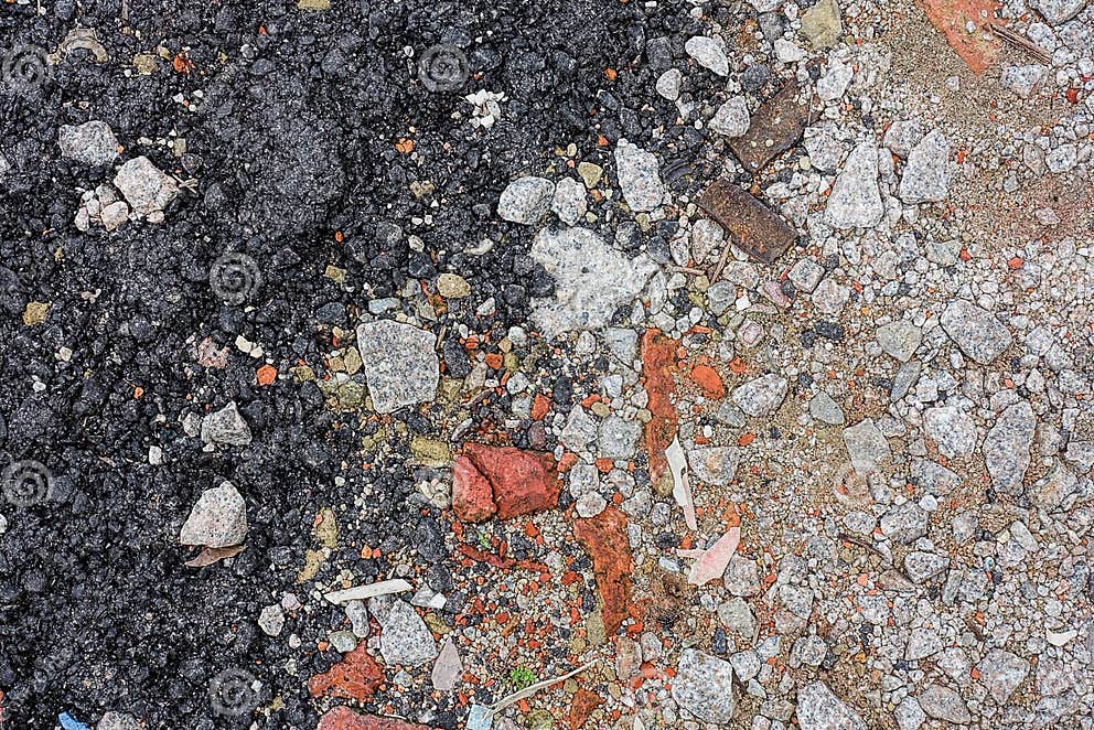 Broken Stone Texture and Background Stock Photo - Image of cracked ...