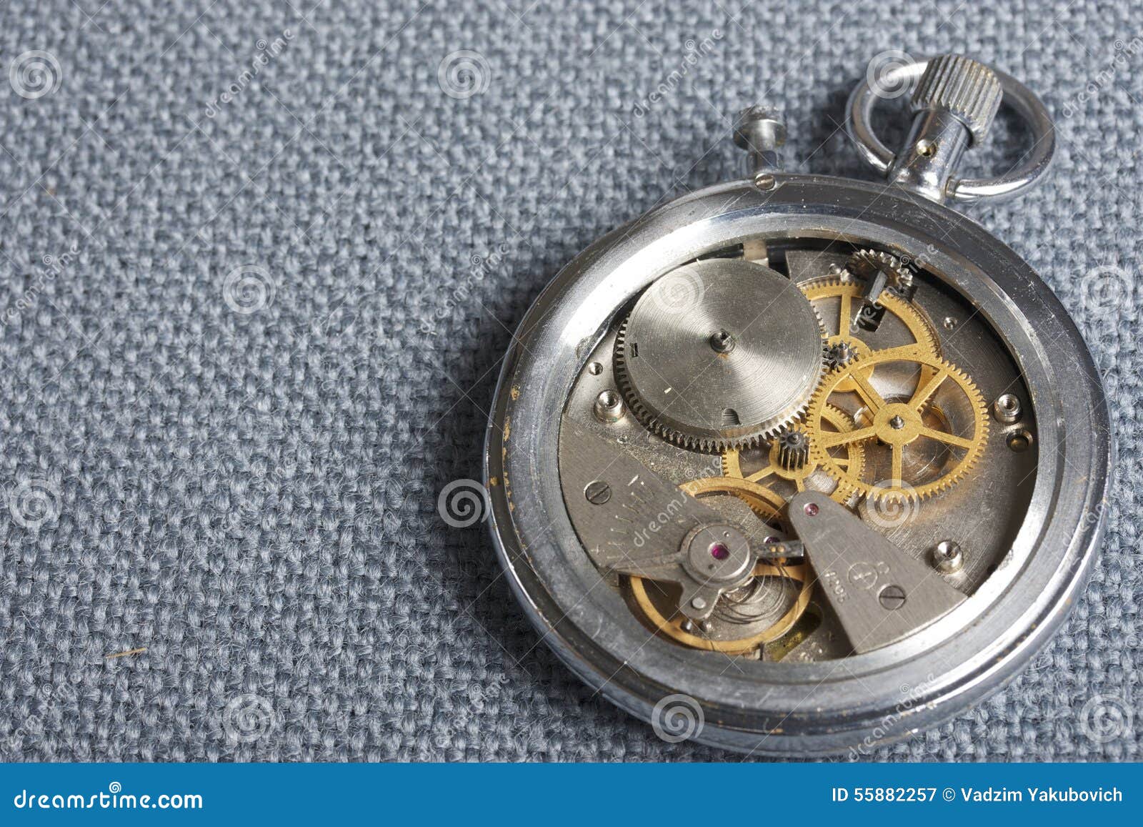 Broken stopwatch stock image. Image of objects, antique - 55882257
