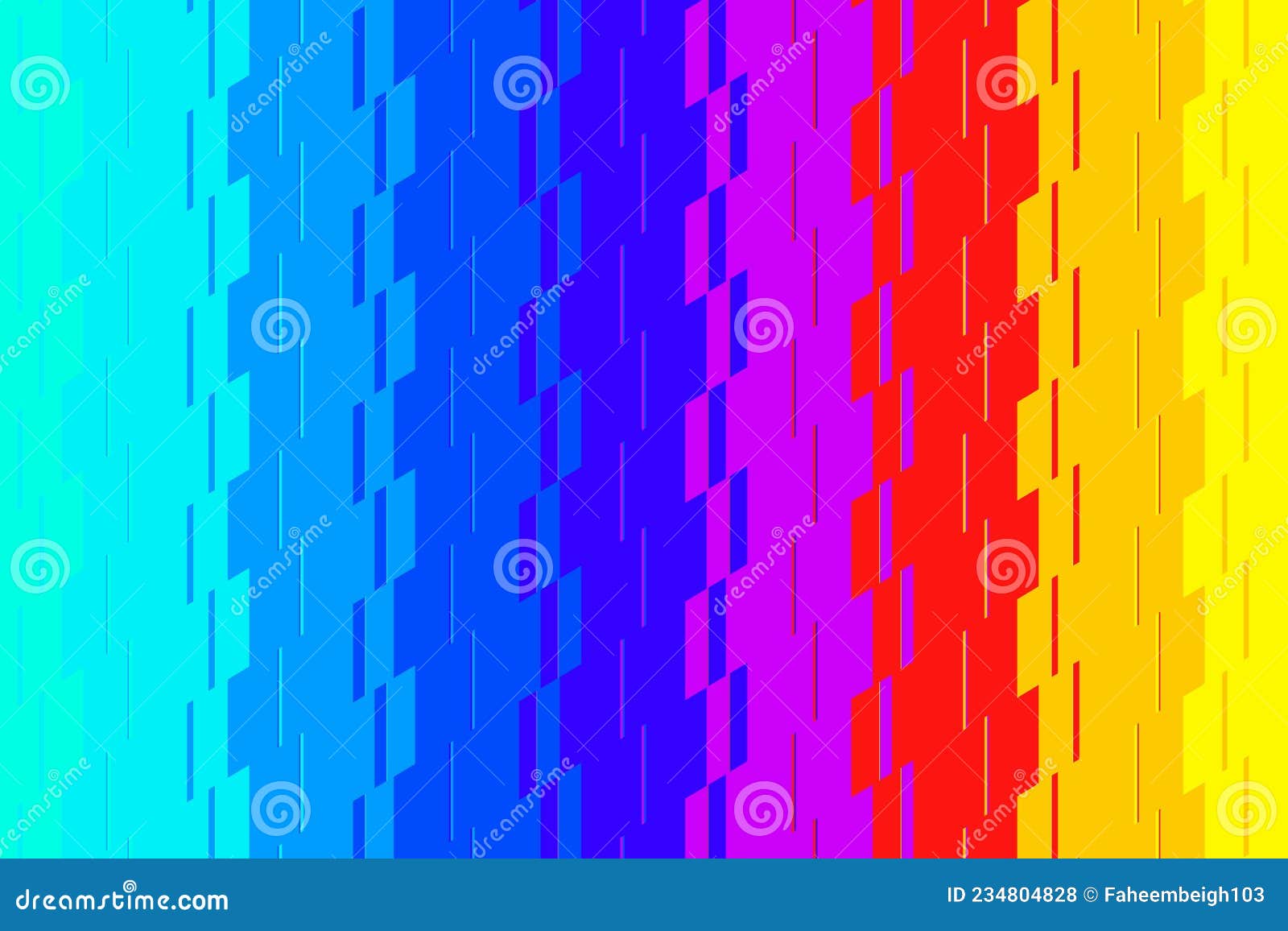 Broken Stripes of Colorful Offset Abstract Lines Background Stock ...