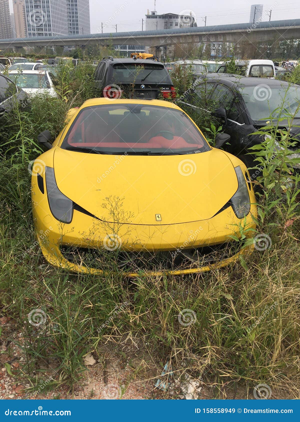 Ferrari Super Car At Philippine International Motor Show In Pasay ...