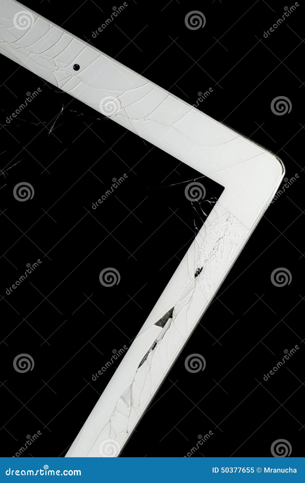 Broken Tablet stock image. Image of crystal, equipment - 50377655