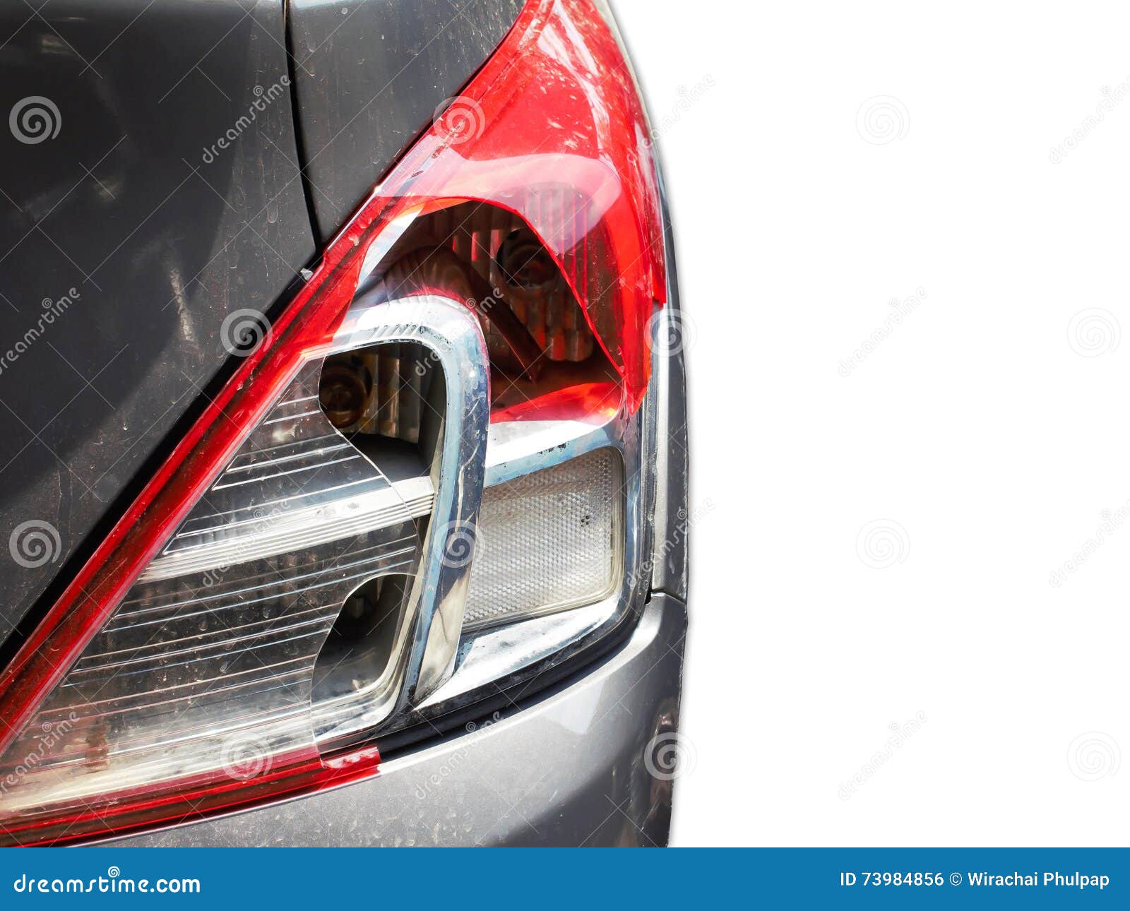 Broken Tail Light Royalty-Free Stock Image | CartoonDealer.com #114304396