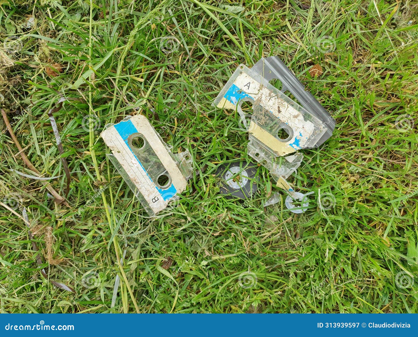 Broken Dvc Tape Stock Photo | CartoonDealer.com #29401902