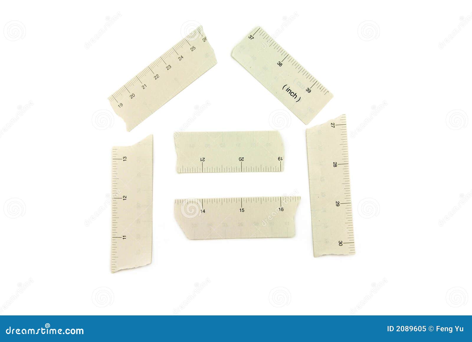 Broken Tape Measure stock image. Image of tape, tool, tailor - 2089605