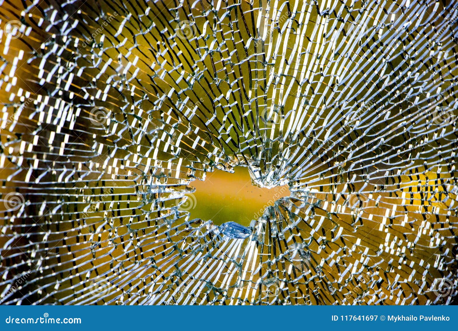 Broken Tempered Glass Closeup Background Of Glass Was Smashed Close Up Stock Image Image Of