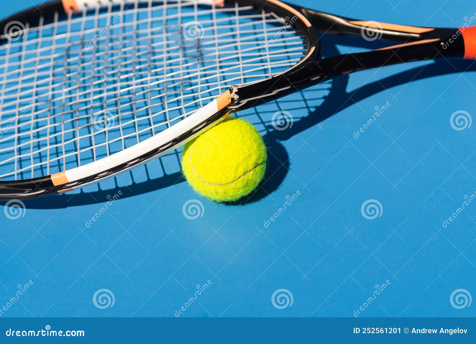Broken Tennis Racket on Clay Tennis Court Stock Image - Image of broken ...