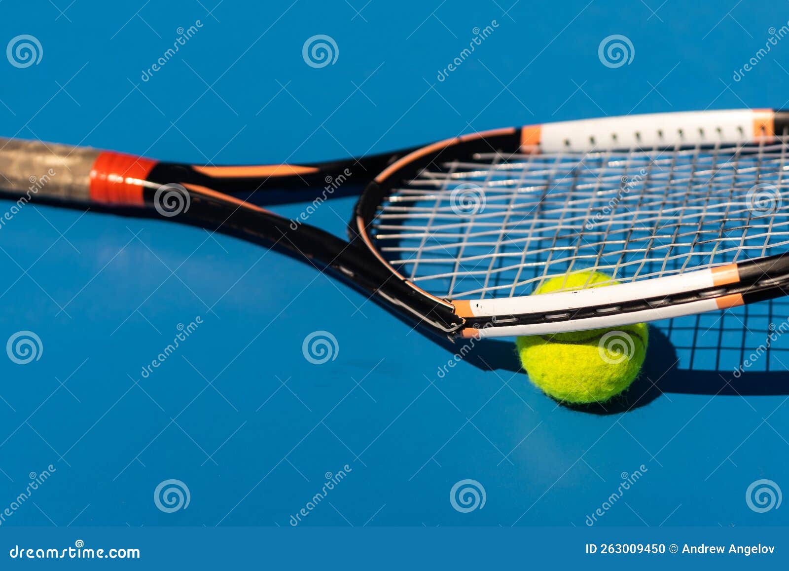 Broken Tennis Racket on Clay Tennis Court Stock Photo - Image of fury ...