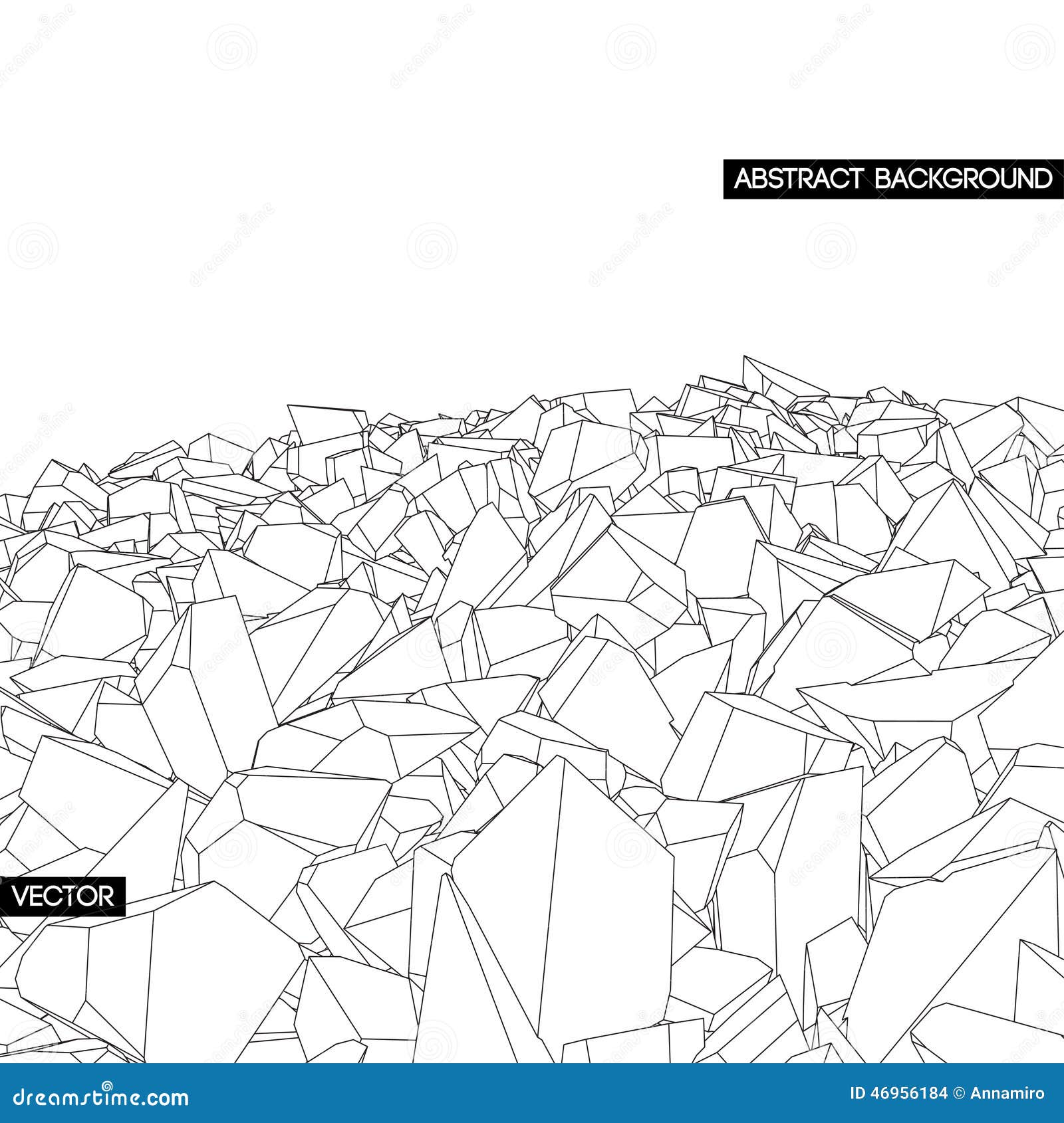 Broken Texture. Abstract Background Stock Vector - Illustration of ...