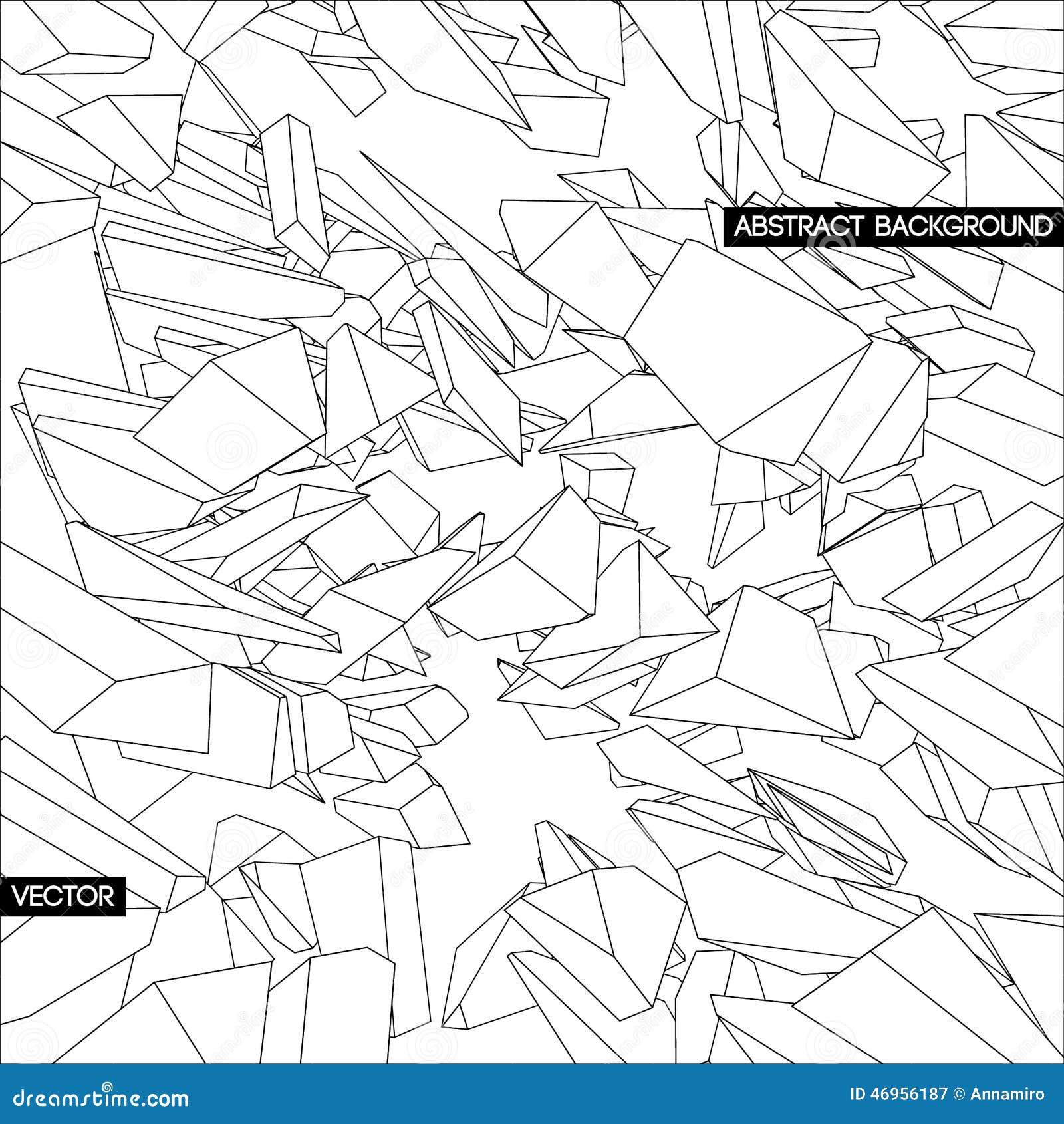 Broken Texture. Abstract Background Stock Vector - Illustration of ...