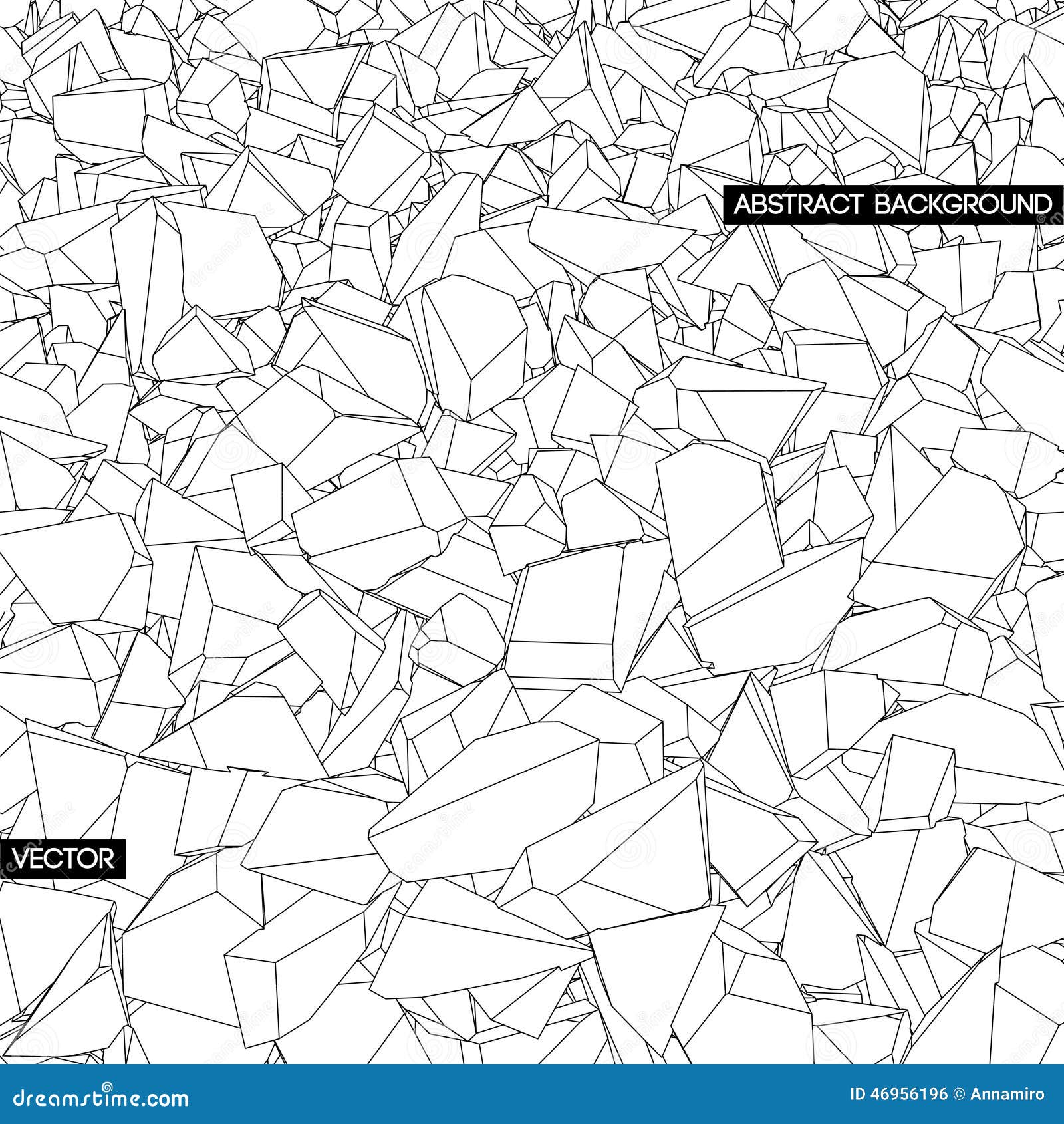 Broken Texture. Abstract Background Stock Vector - Illustration of ...