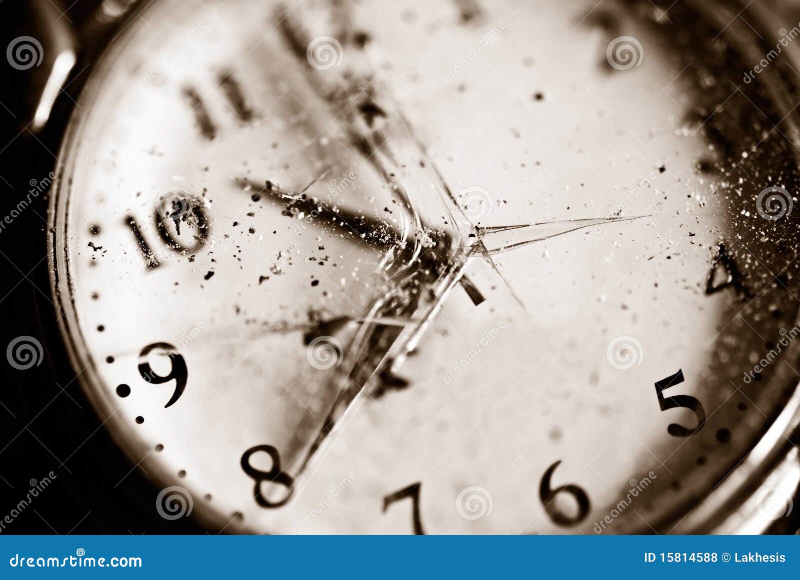 Broken time concept stock photo. Image of analogue, detail - 15814588