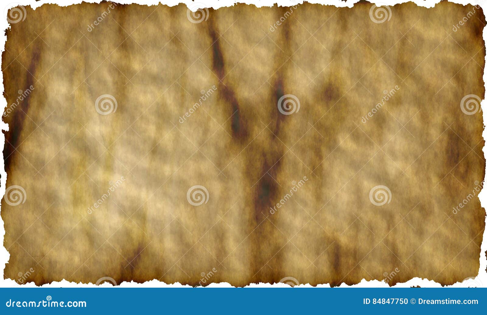 Broken Time Paper from an Old Book Stock Photo - Image of close, burlap ...