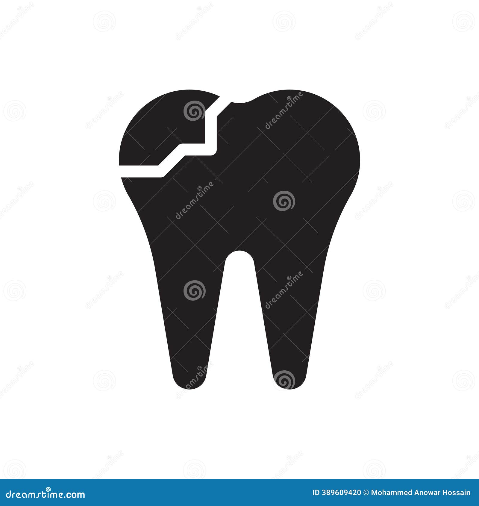 Set Broken Tooth, Dental Clinic Location, Implant, Floss, Calendar With ...
