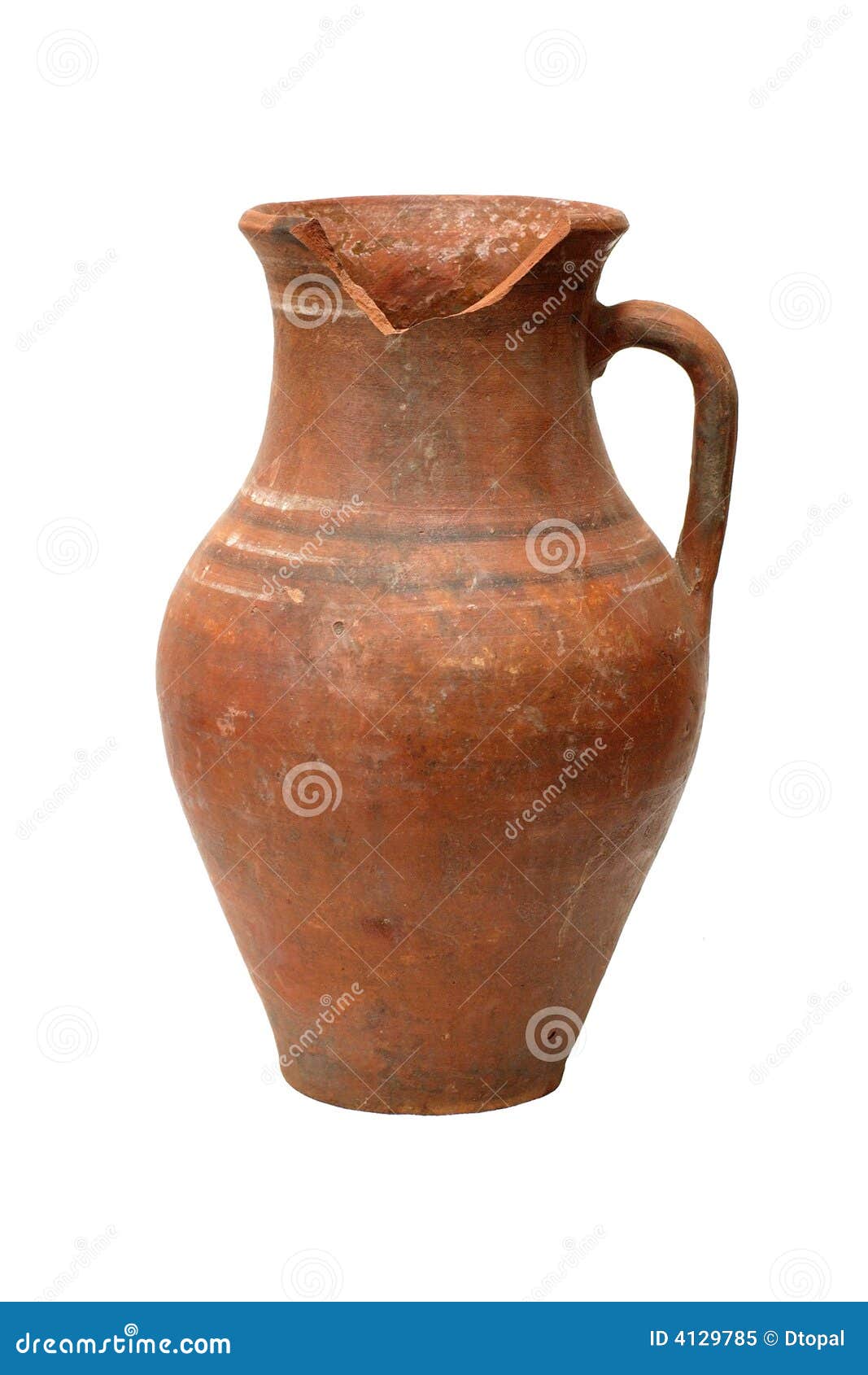 Broken traditional jug stock image. Image of antique, traditional - 4129785