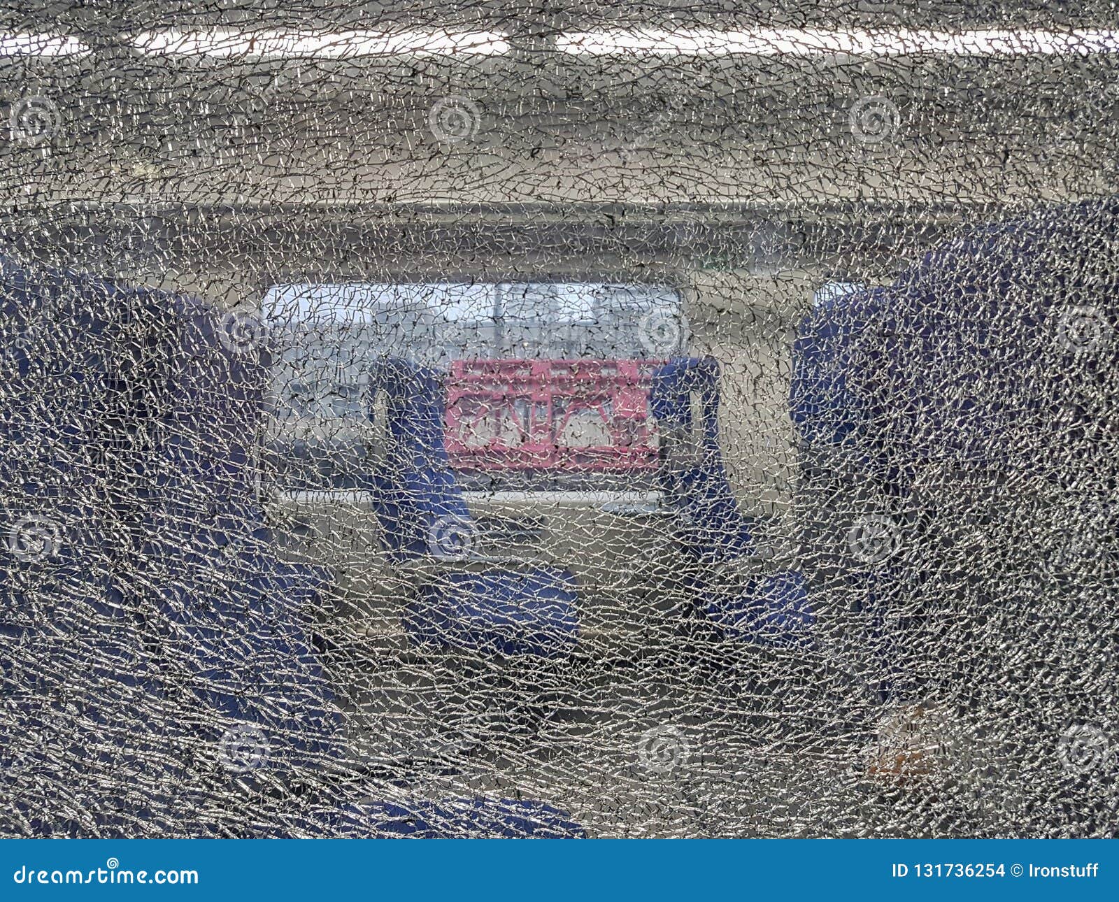 Broken train window stock photo. Image of breakage, train - 131736254