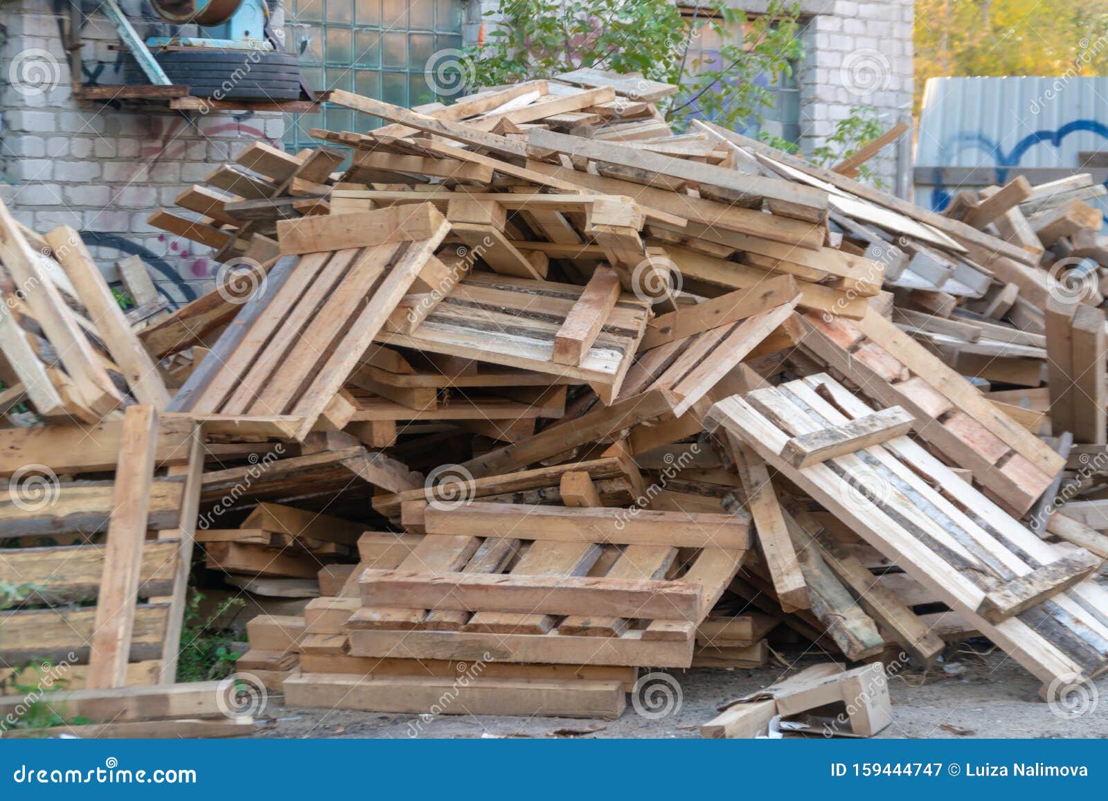 Broken Trash Broken Furniture Wood Garbage. Wooden Waste Dumped beside ... Broken Trash Broken Furniture Wood Garbage. Wooden Waste Dumped beside ...