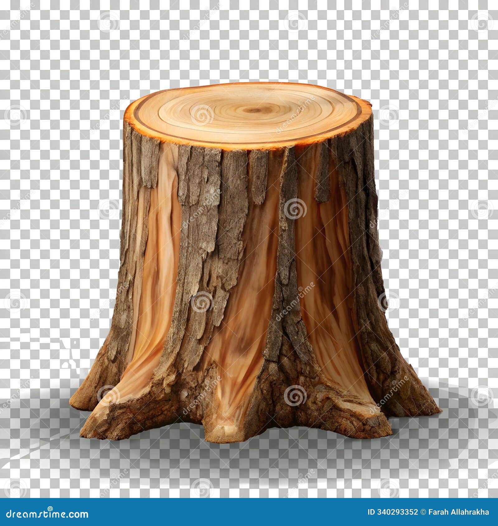 Broken Tree Environmental Damage Drawing Stock Illustration ...