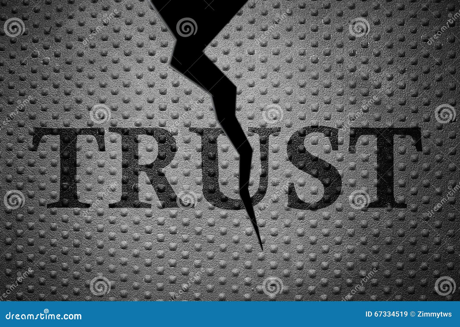 Broken Trust Symbol Royalty-Free Stock Image | CartoonDealer.com #18671872