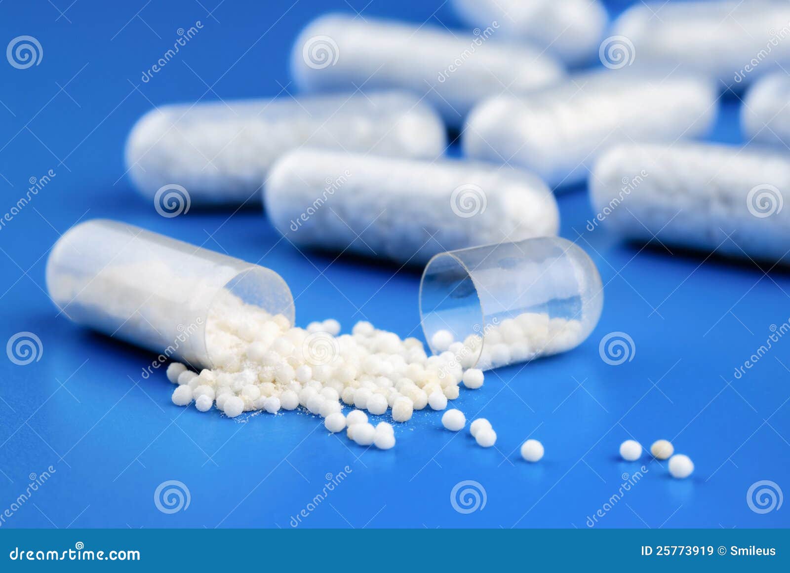 Broken up medicine capsule stock image. Image of dosage - 25773919