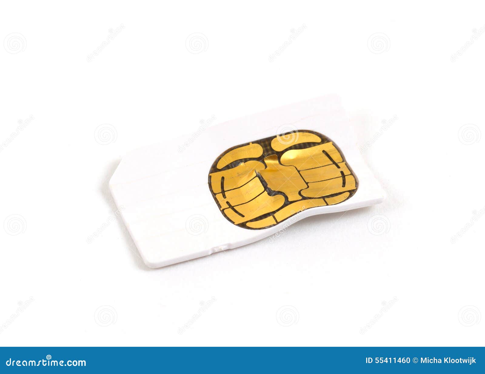 Broken Used Mobile Phone Sim Card Stock Photo - Image of wireless ...