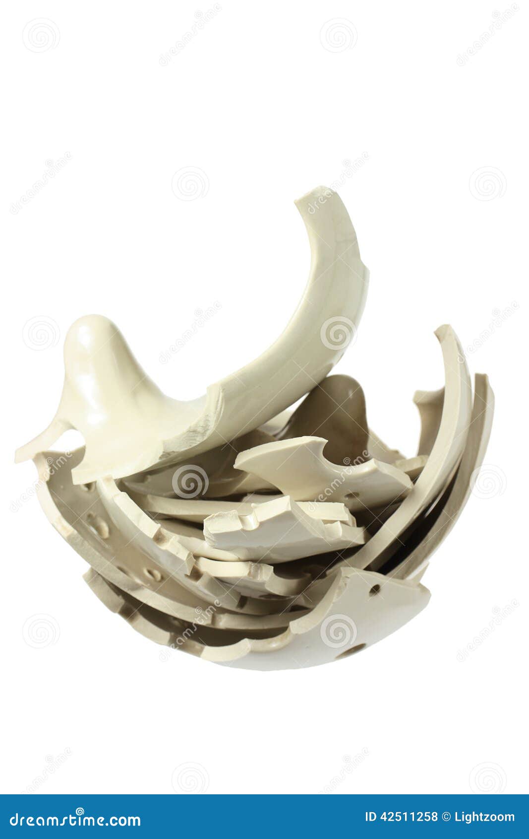 Broken Vase Pieces stock photo. Image of flower, crush - 42511258