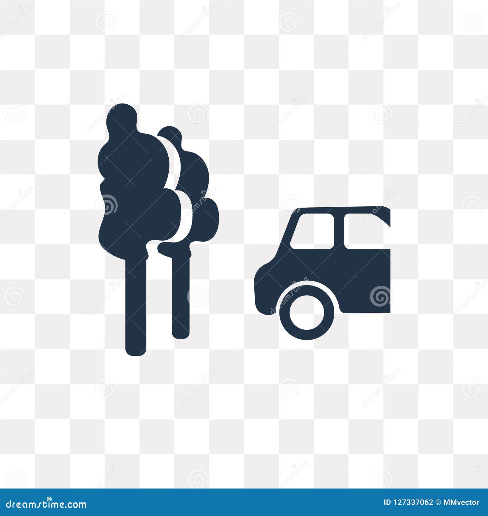 Broken Vector Icon Isolated on Transparent Background, Broken T Stock ...