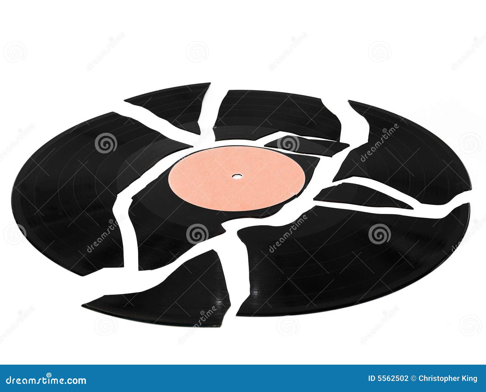 Broken vinyl record stock photo. Image of disk, play, spin - 5562502