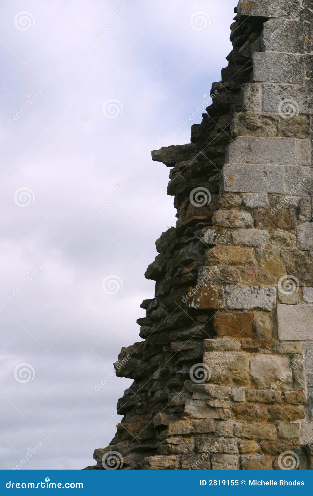 Broken Wall stock image. Image of cloud, cloudy, abstract - 2819155