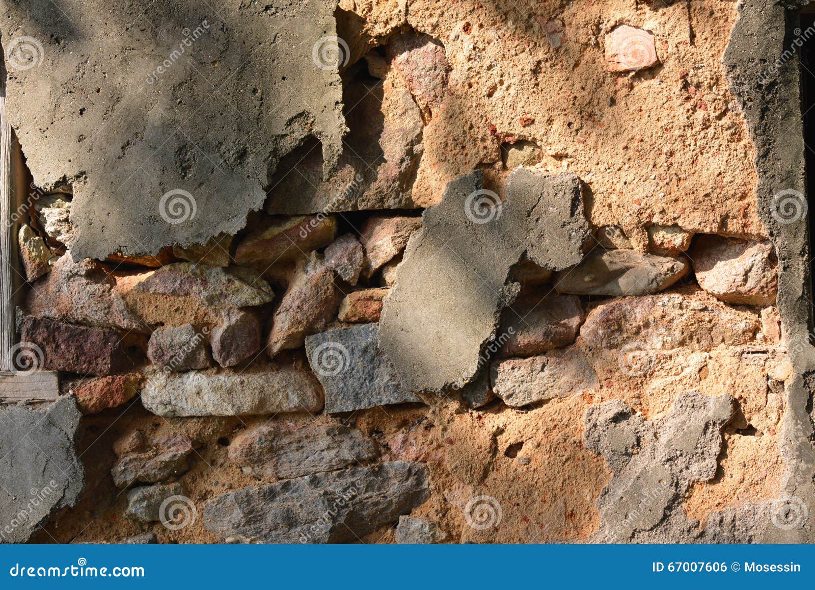 Broken wall pattern stock photo. Image of soil, rectangular - 67007606