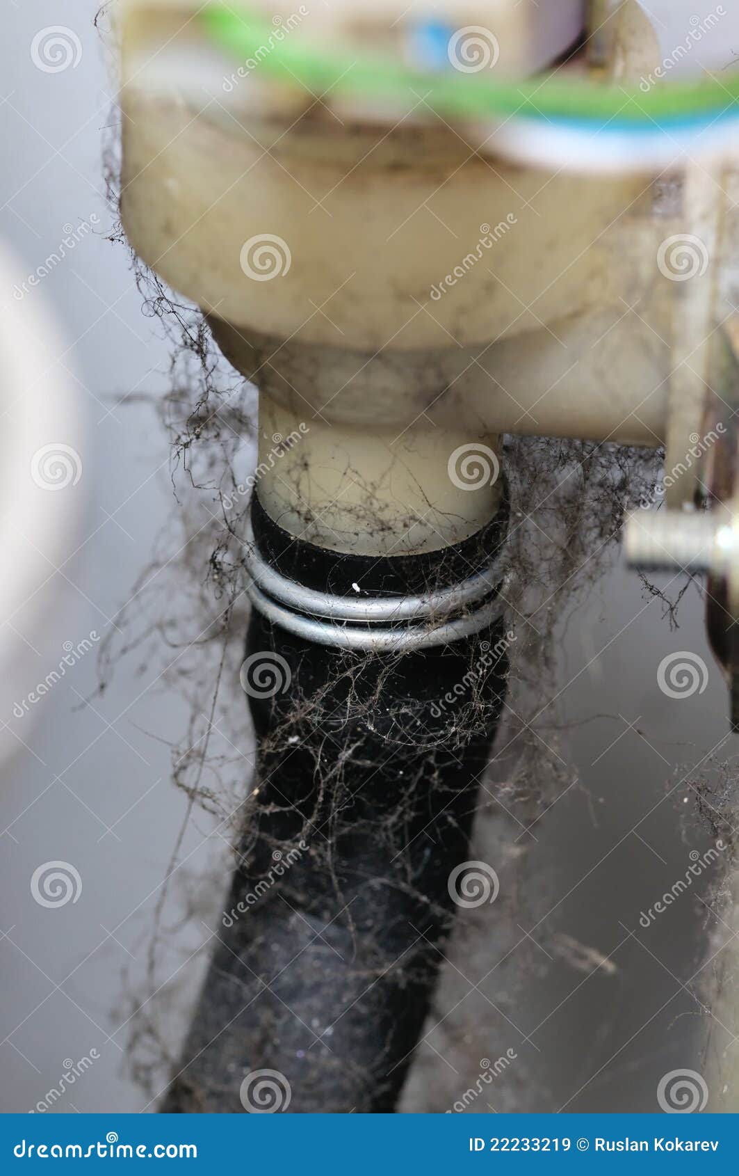 Broken washing machine. stock image. Image of iron, metal - 22233219