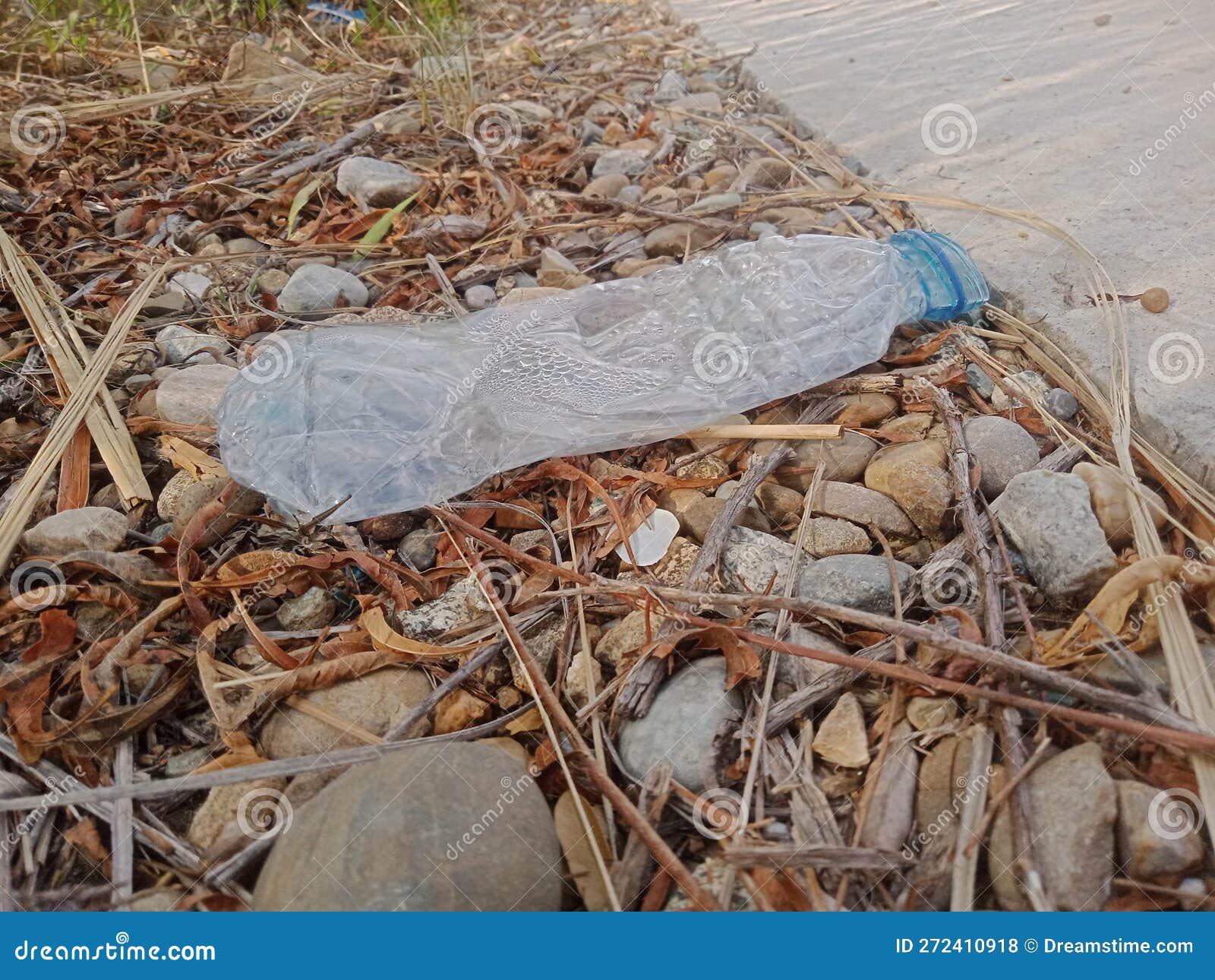 Broken water bottle image stock photo. Image of wall - 272410918