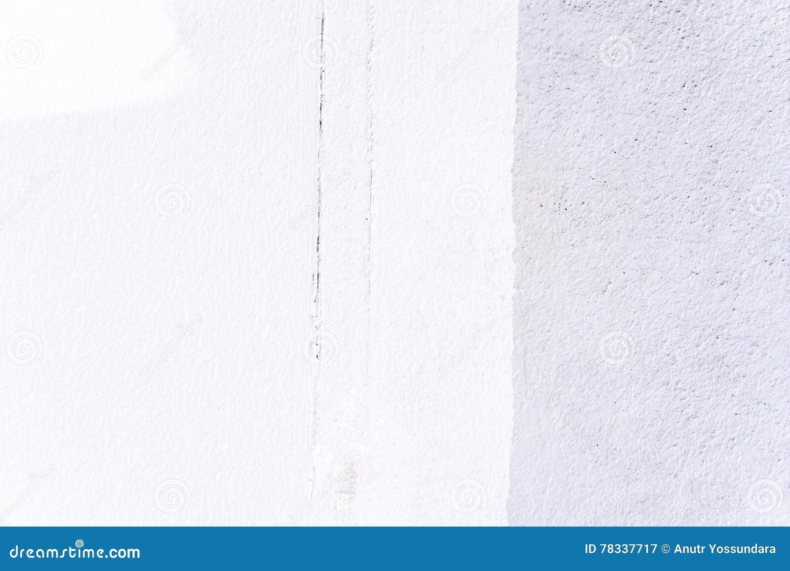 Broken White Paint on Concrete Wall for Background Stock Image - Image ...