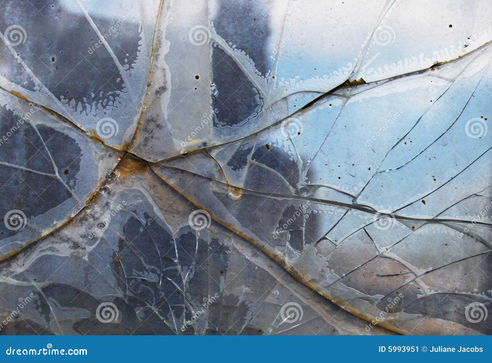 Broken window stock image. Image of split, damaged, background - 5993951