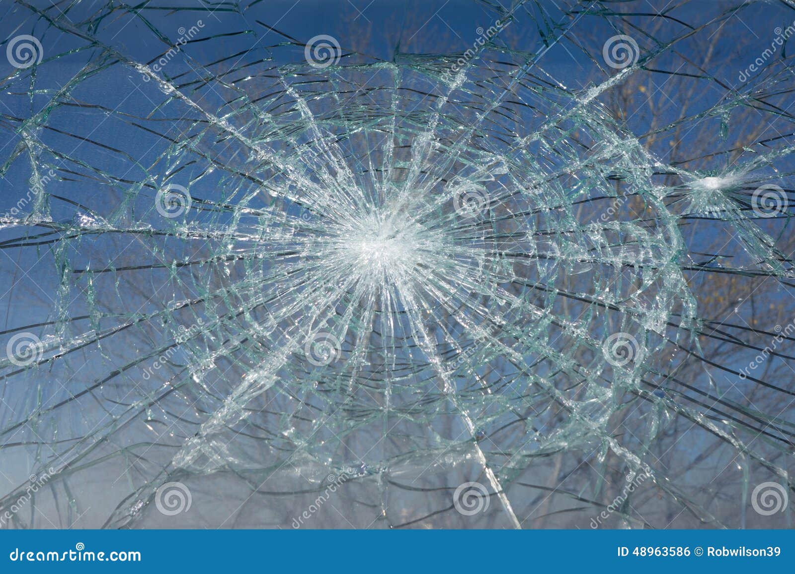 Broken Window stock illustration. Illustration of blue - 48963586