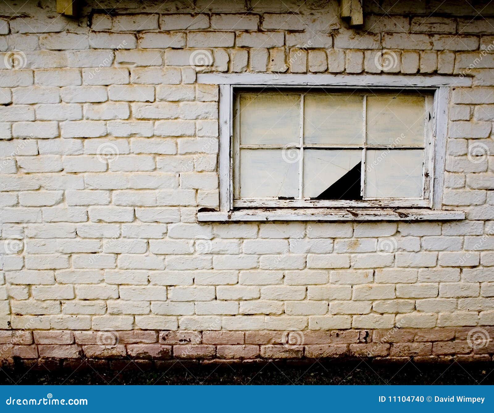 Broken Window on Derelict Building Stock Photo - Image of window, urban ...