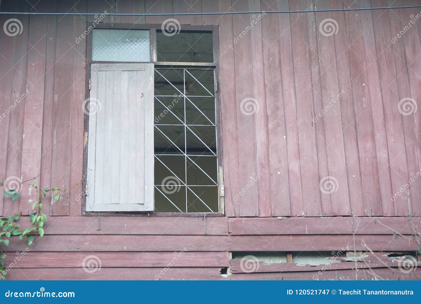 Broken window house stock image. Image of design, cracked - 120521747
