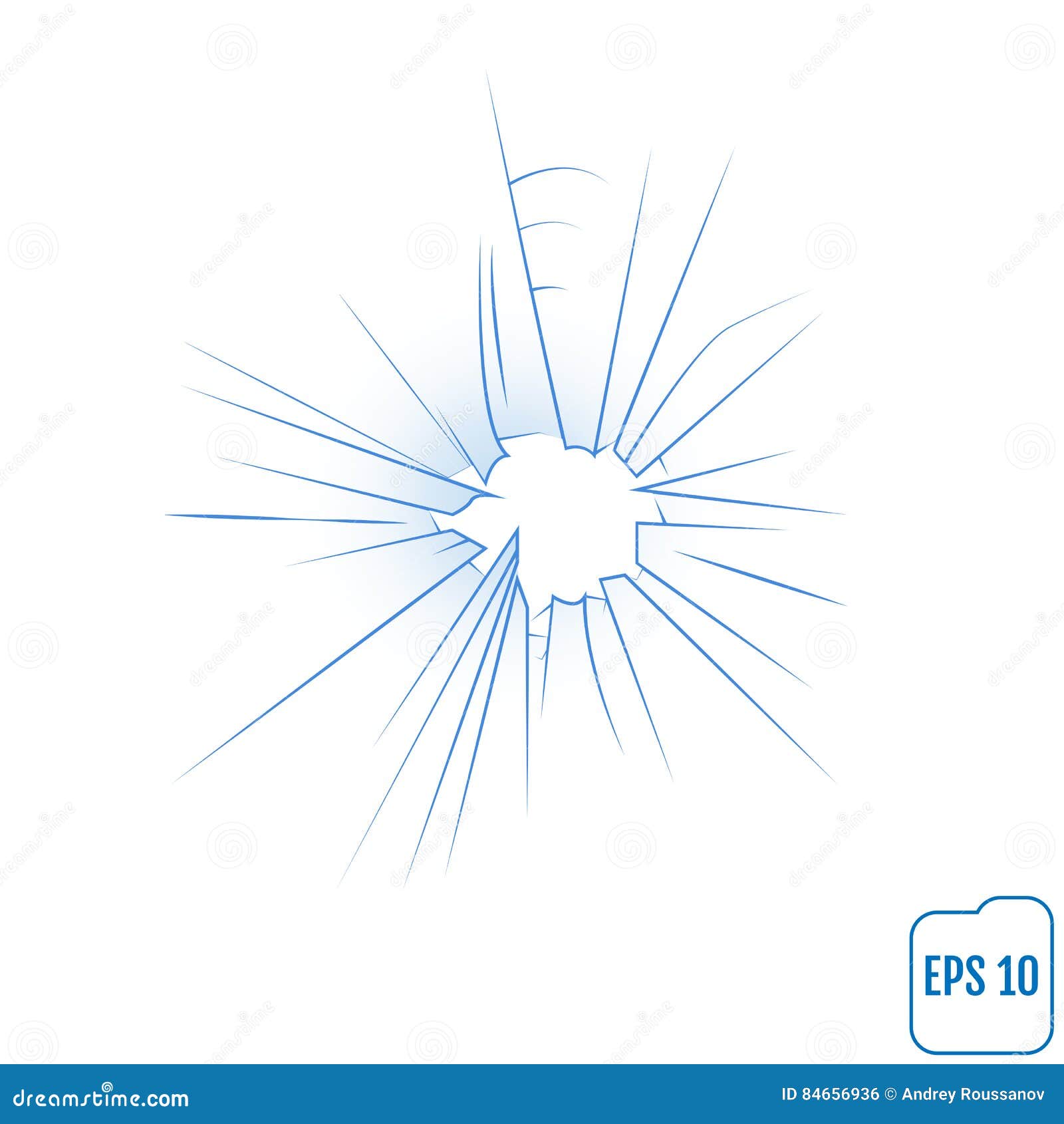 Broken Window Pane or Front Glass Background Decorative Creative Stock ...