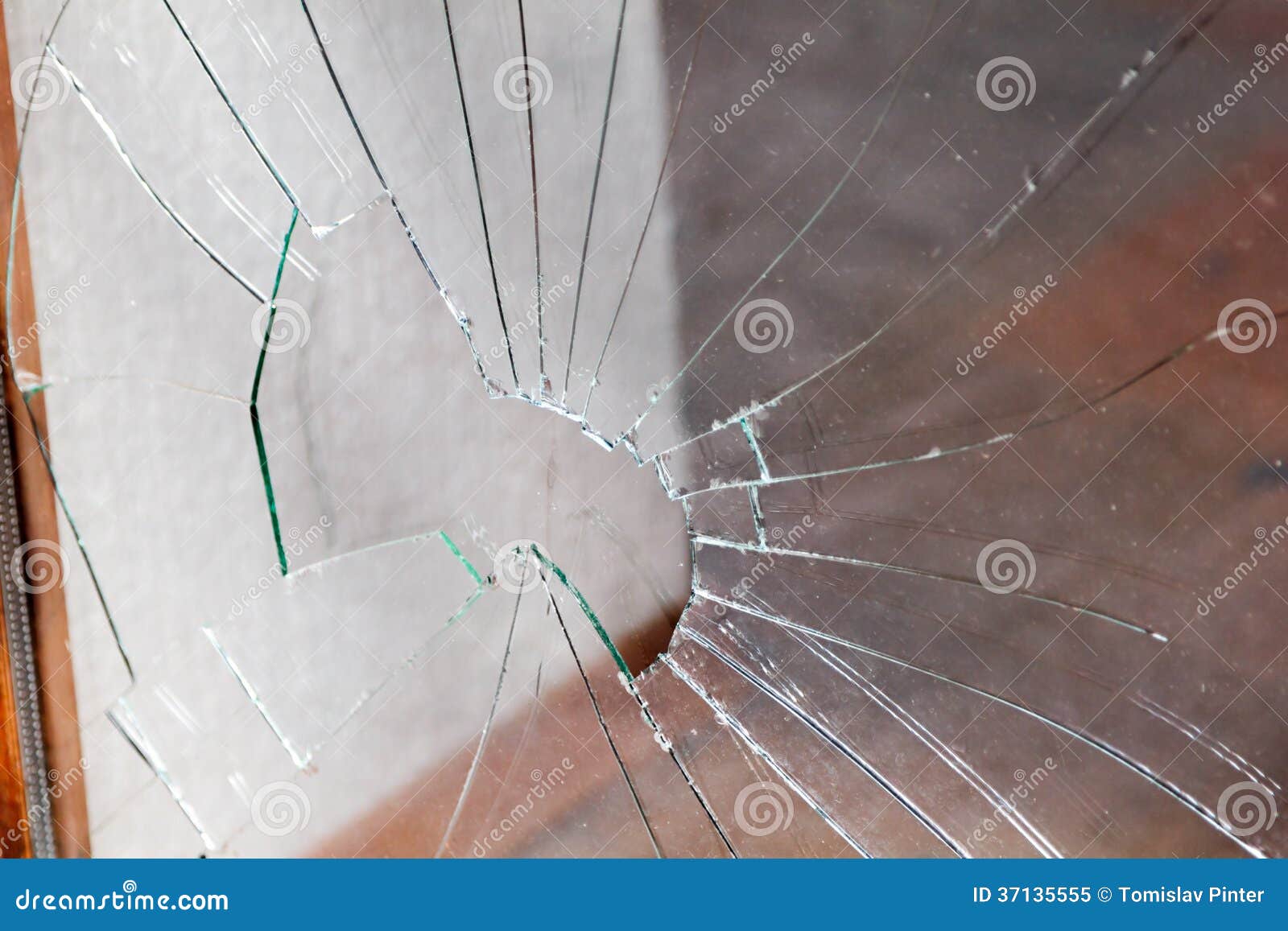 Broken window stock image. Image of glass, hole, light - 37135555