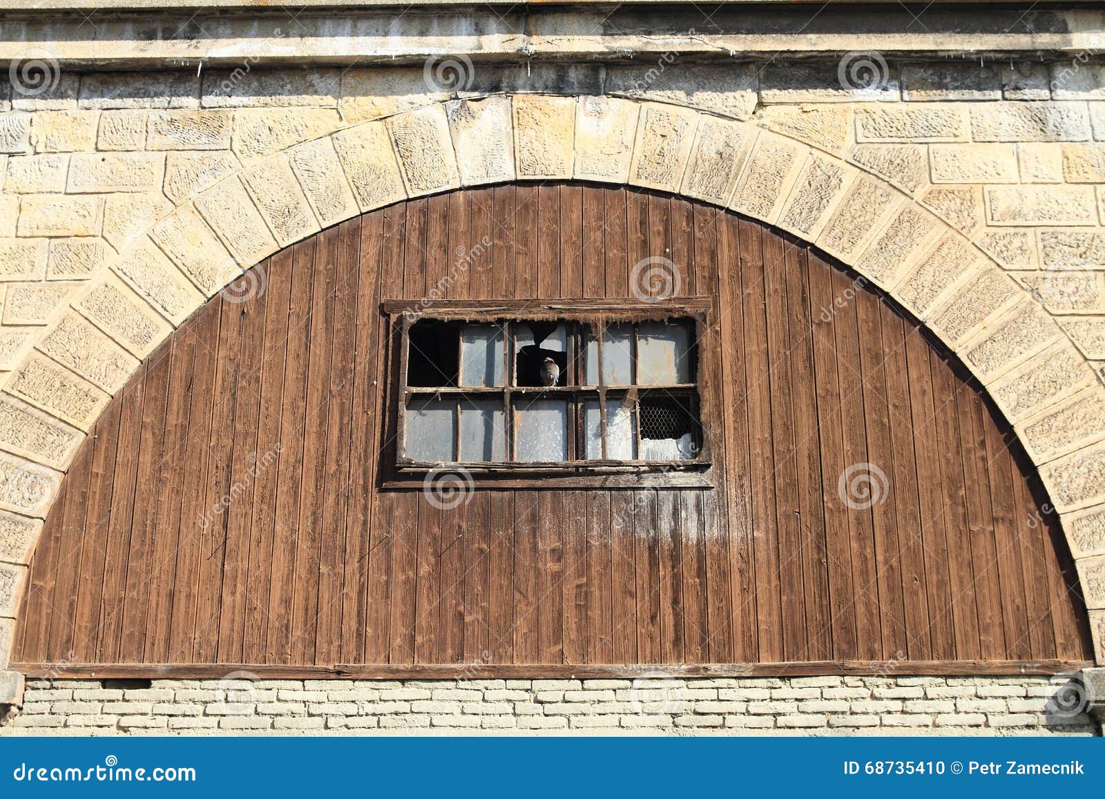 Broken window stock photo. Image of viaduct, broken, arch - 68735410