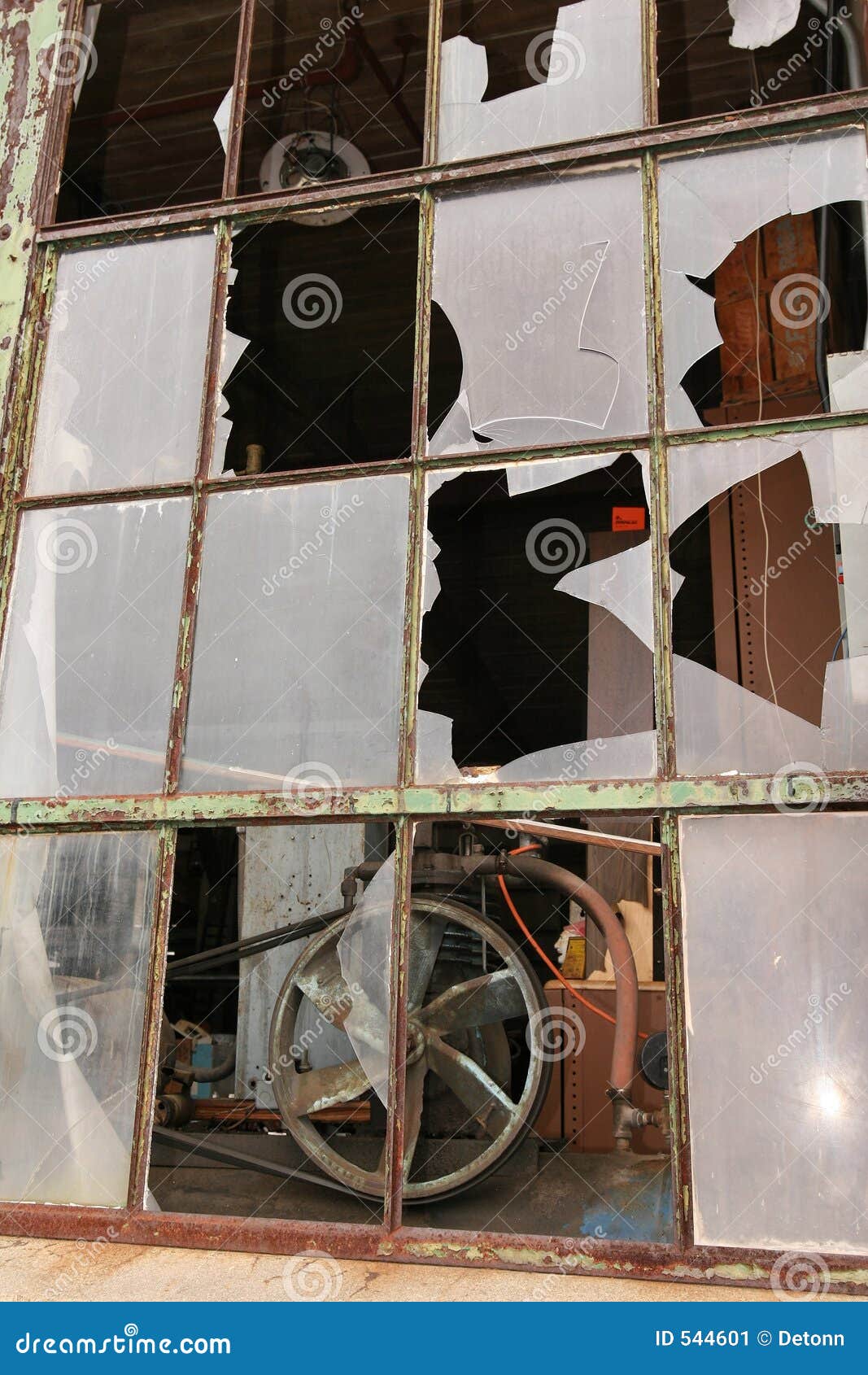 Broken Windows stock image. Image of dirt, glare, parts - 544601