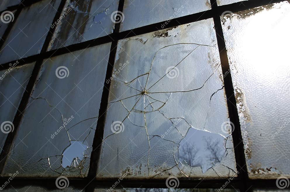 Broken windows stock image. Image of glass, city, broken - 897131