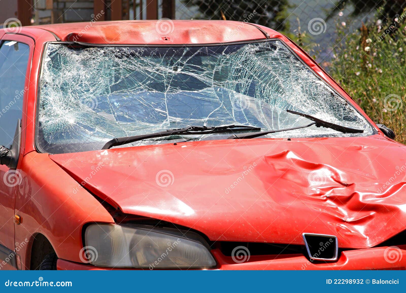 Broken windscreen stock photo. Image of screen, broken - 22298932