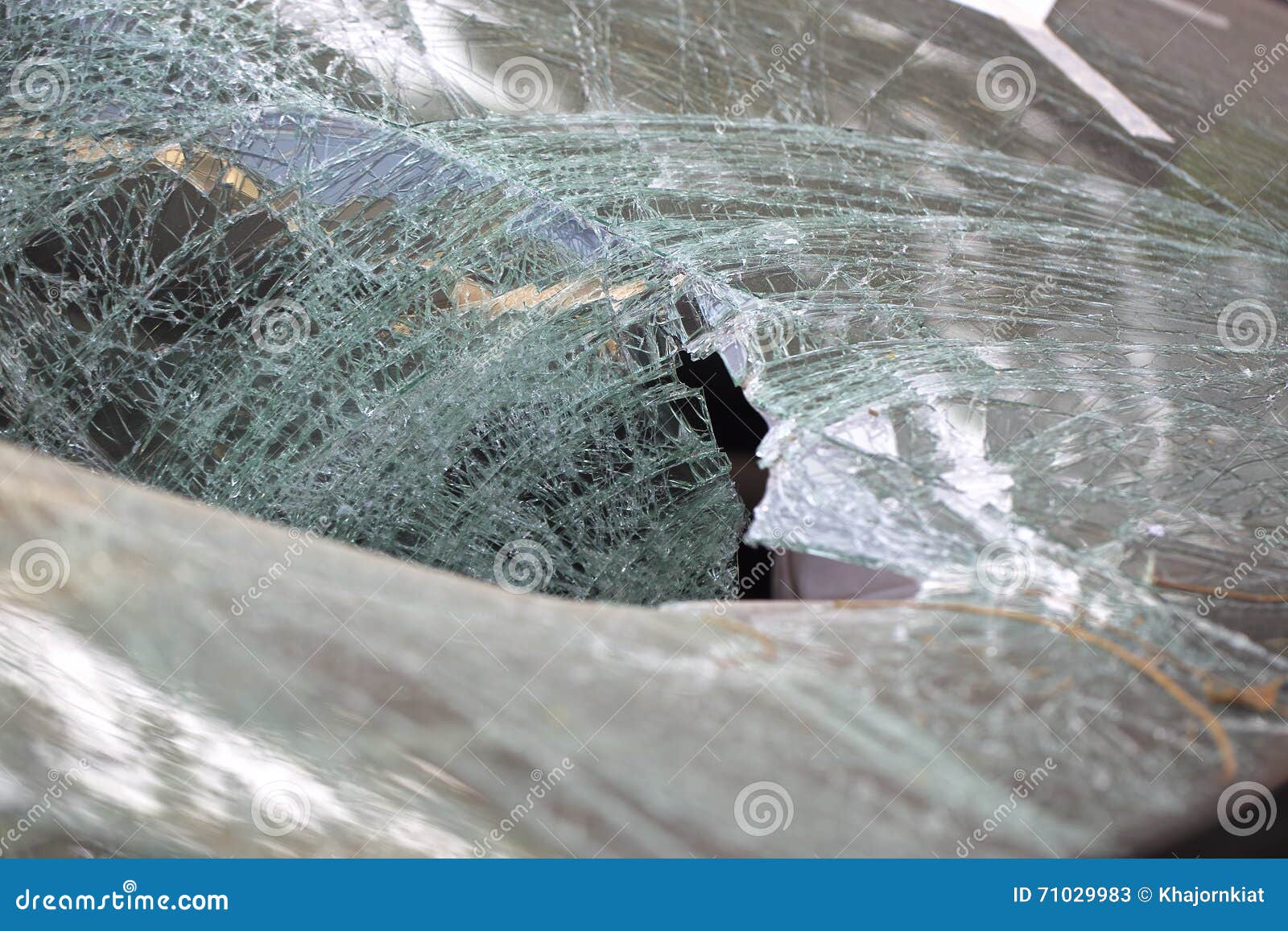 Broken Windshield stock image. Image of shattered, windshield - 71029983