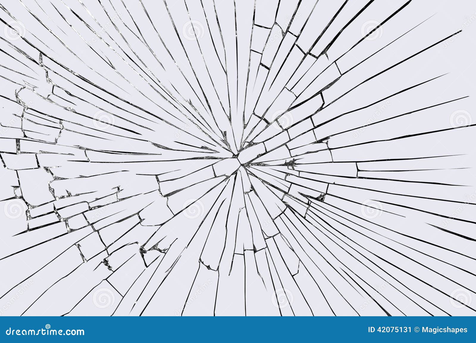 Broken windshield glass stock image. Image of linear - 42075131
