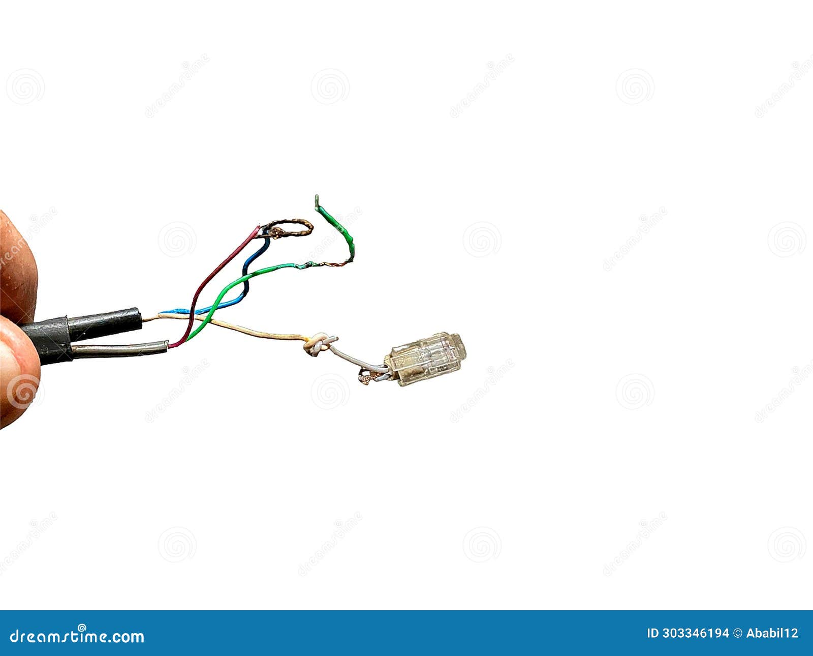 Broken Wire Fence. Want Freedom And Escape Conceptual Photography Stock ...