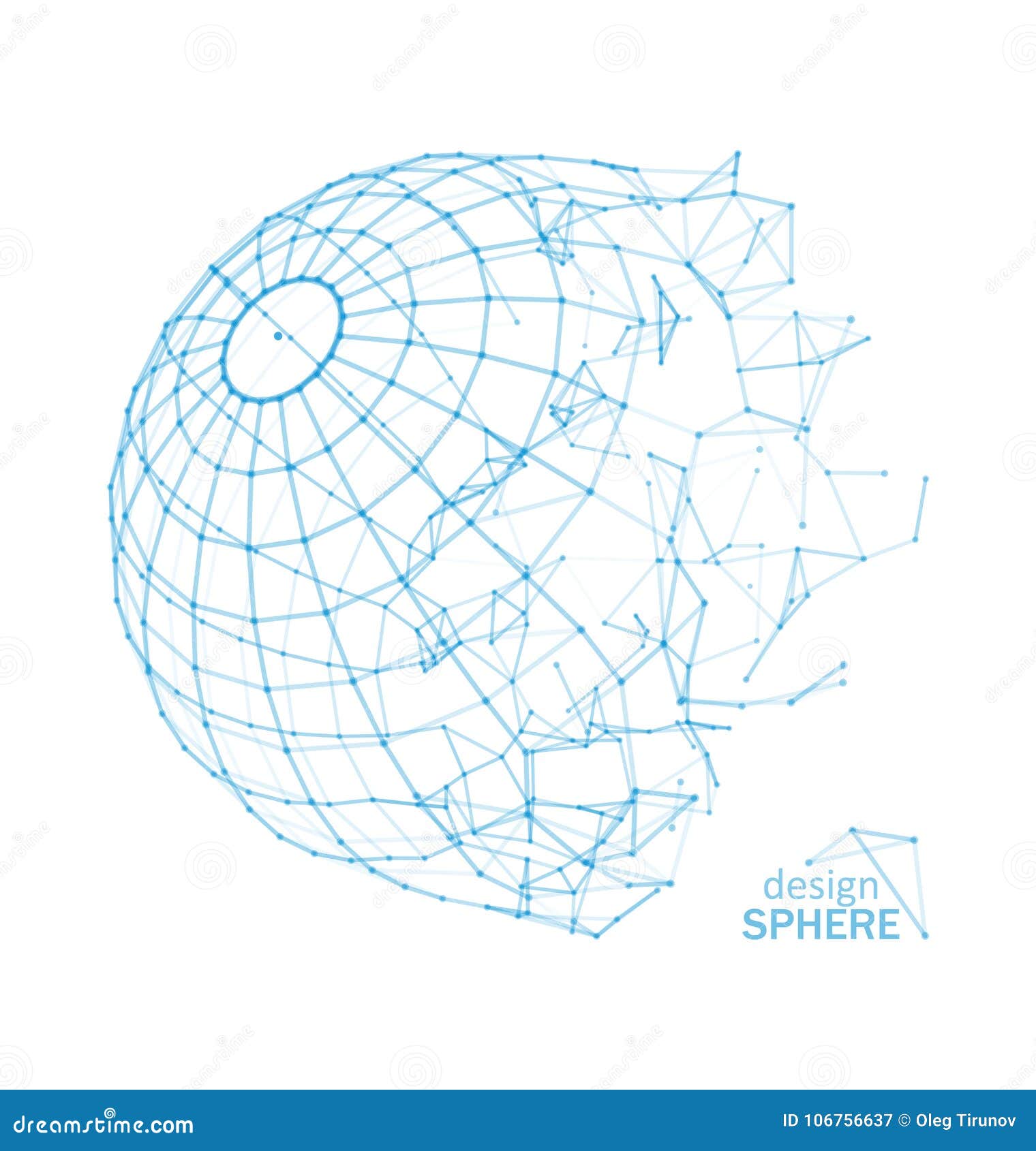 Wireframe Sphere Outline Seamless Pattern Vector Techno Rave Abstract Background | CartoonDealer ...