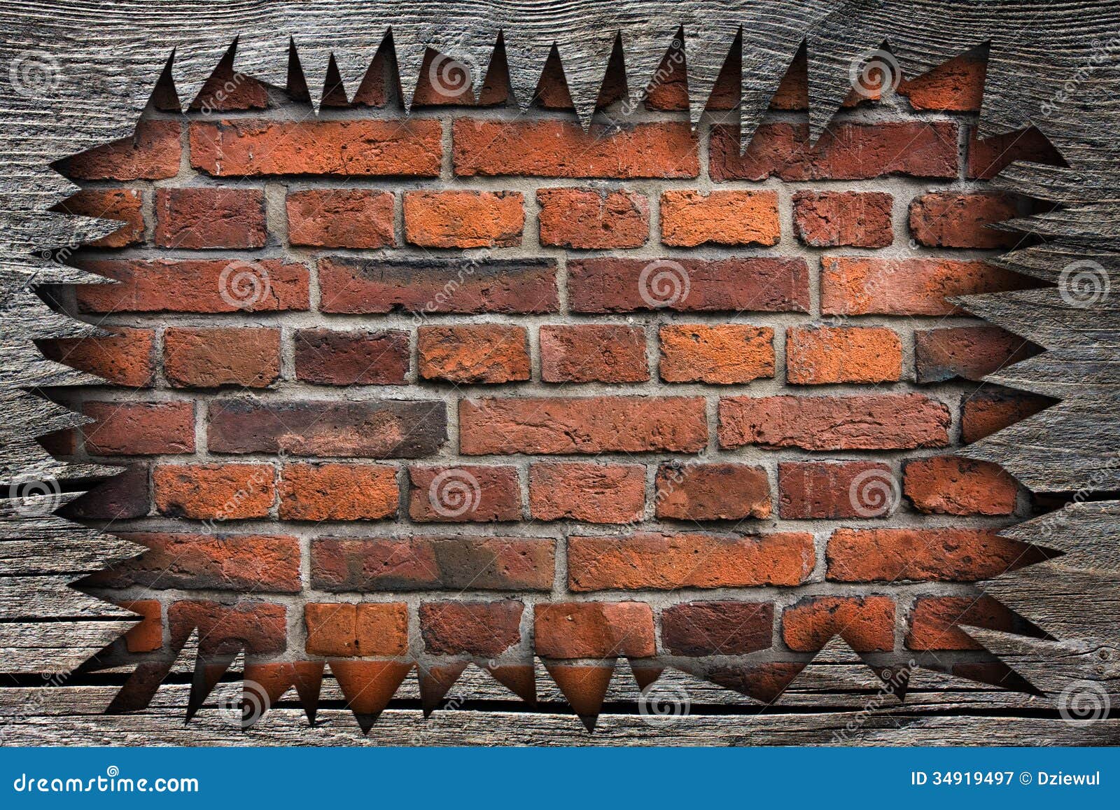 Broken wood board stock image. Image of hardwood, brown - 34919497